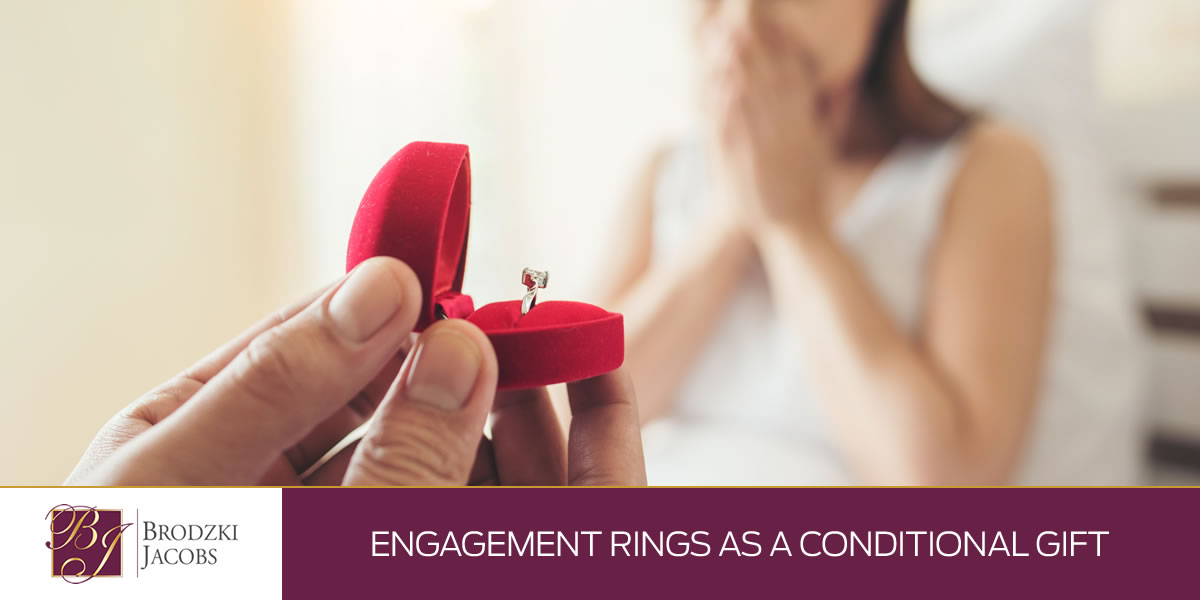 Engagement Rings as a Conditional Gift