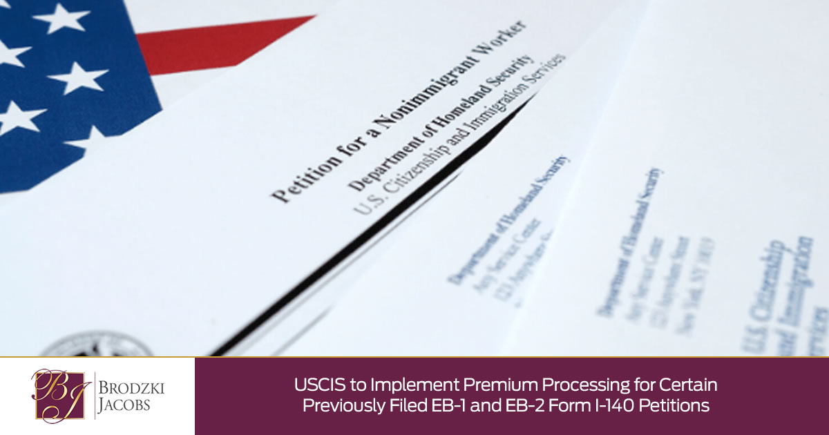 Premium Process - Brodzki Jacobs Law Firm