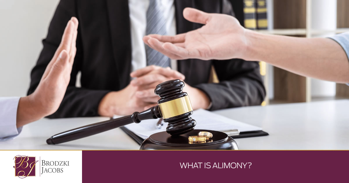 What is Alimony?